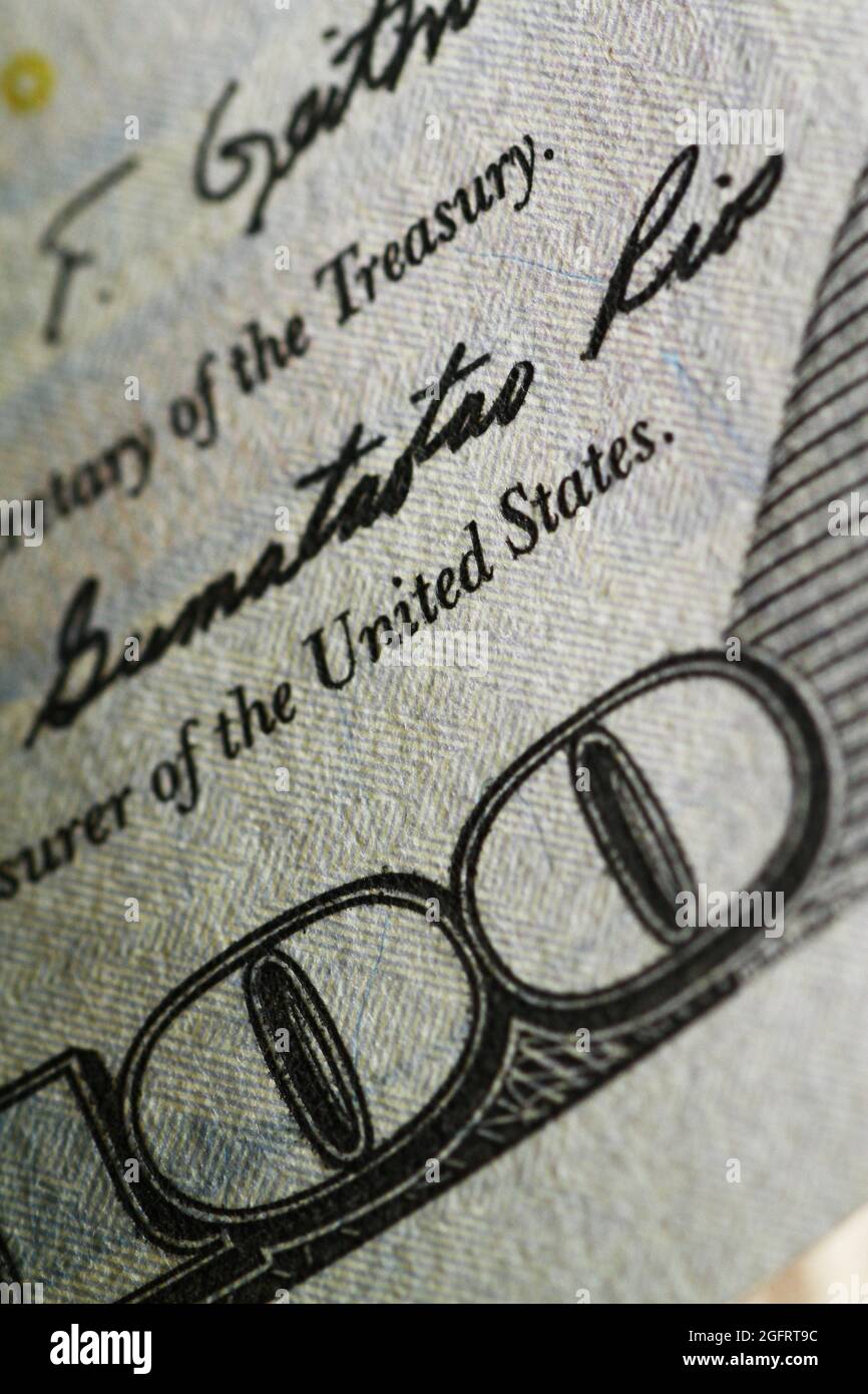 United states banknotes hi-res stock photography and images - Alamy