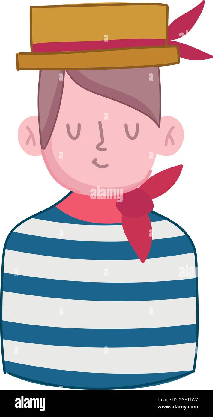 Italian scarf Stock Vector Images - Alamy