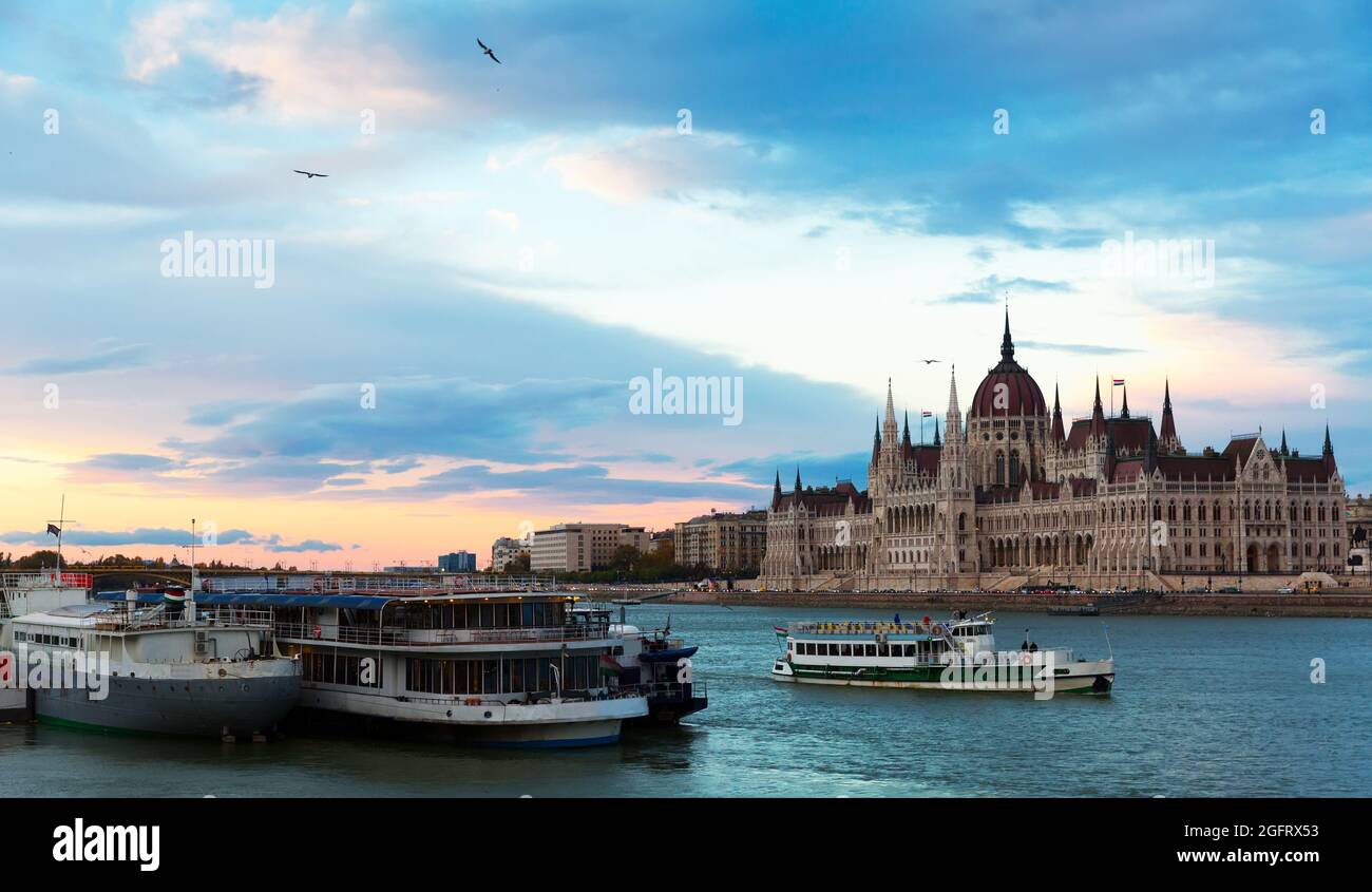 Photo of colorful Parlament in Budapest in Hungary Stock Photo - Alamy