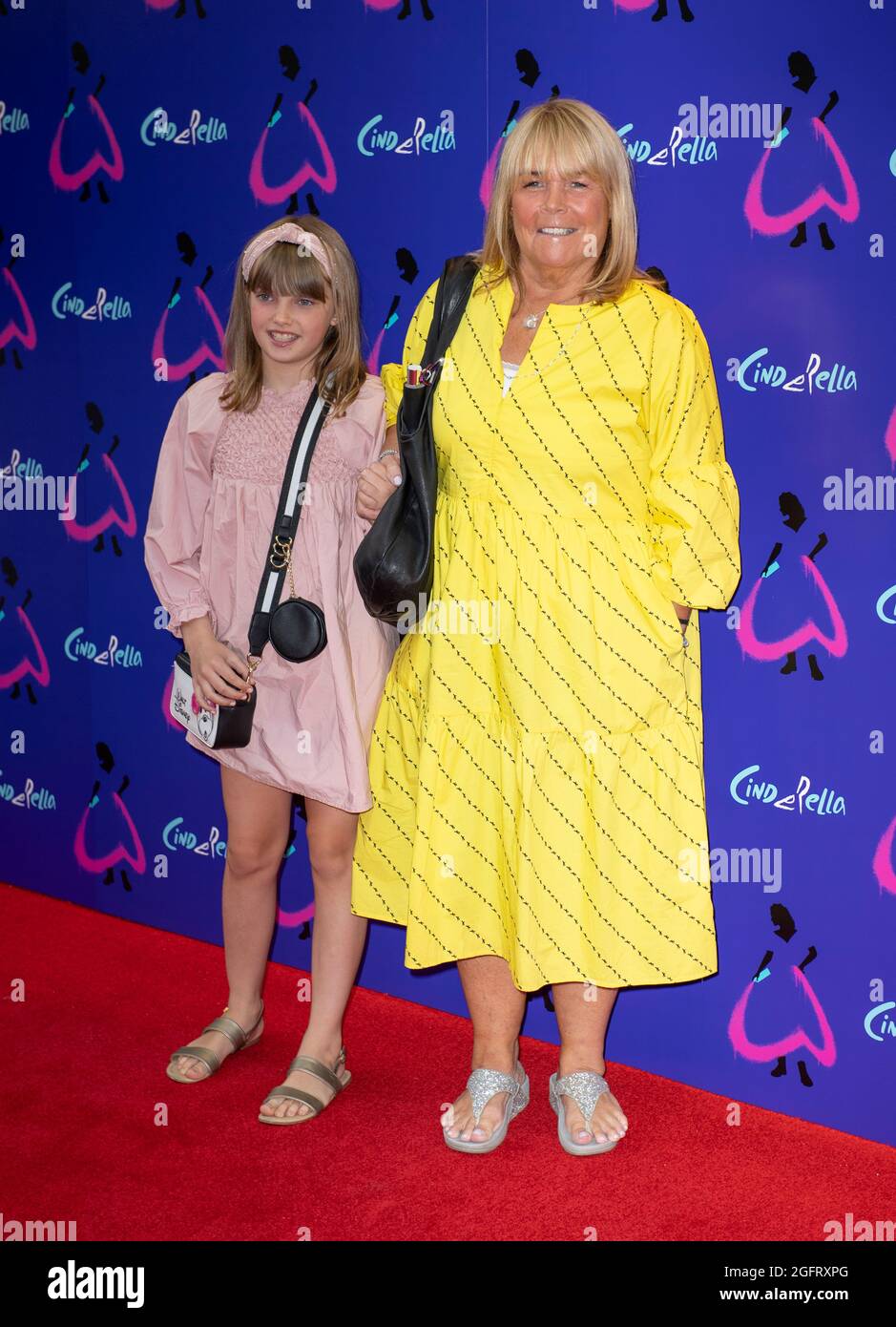 Linda Robson (R) attends Andrew Lloyd Webber's "Cinderella" at the ...