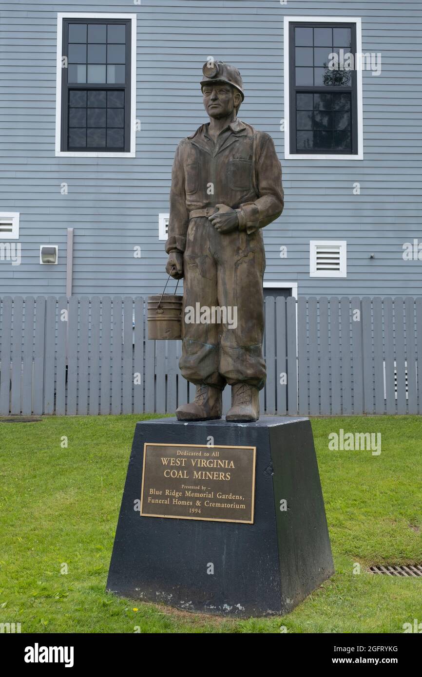 Beckley, West Virginia. Beckley Exhibition Coal Miners Memorial ...