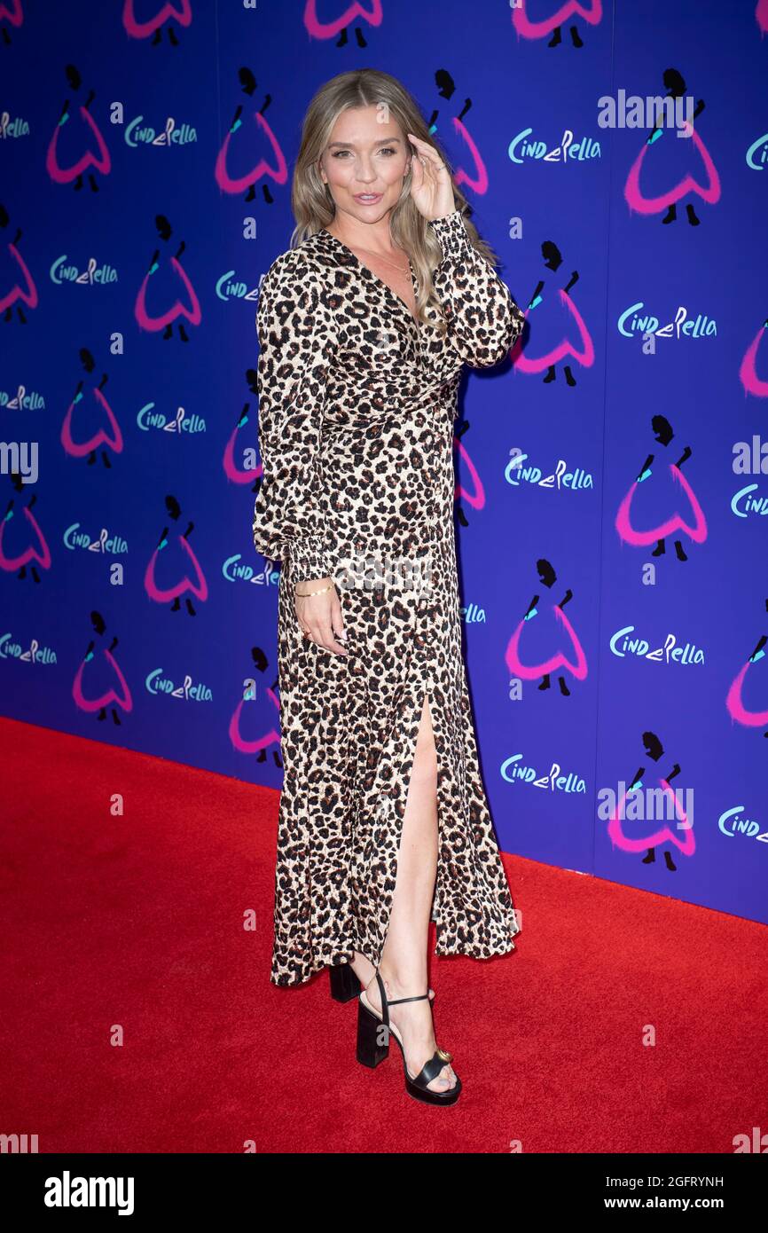 Candice Brown attends Andrew Lloyd Webber's "Cinderella" at the Gillian ...