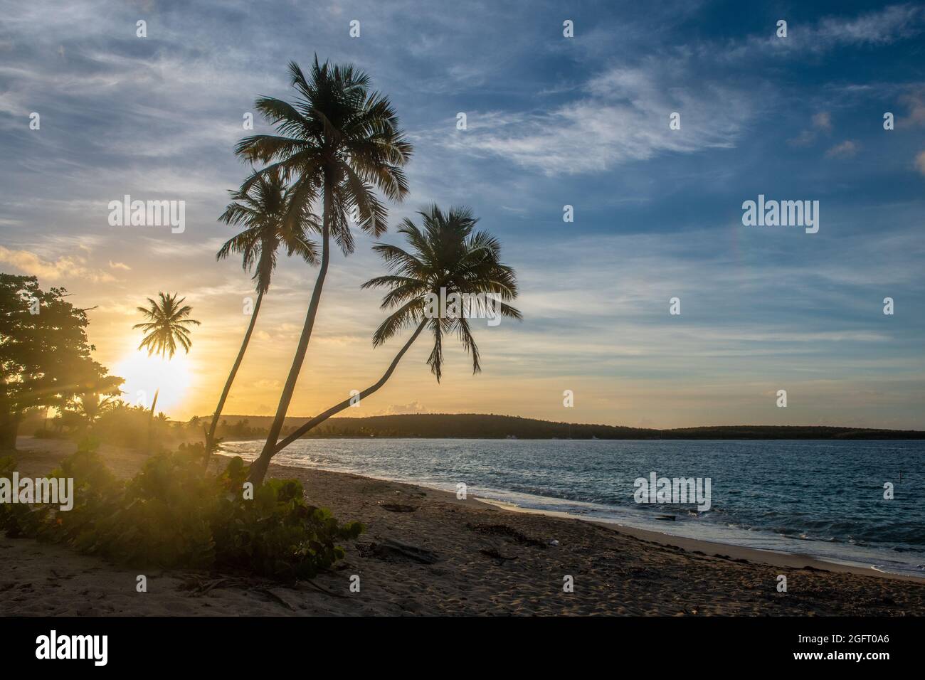 Sun rising at the beach hi-res stock photography and images - Alamy