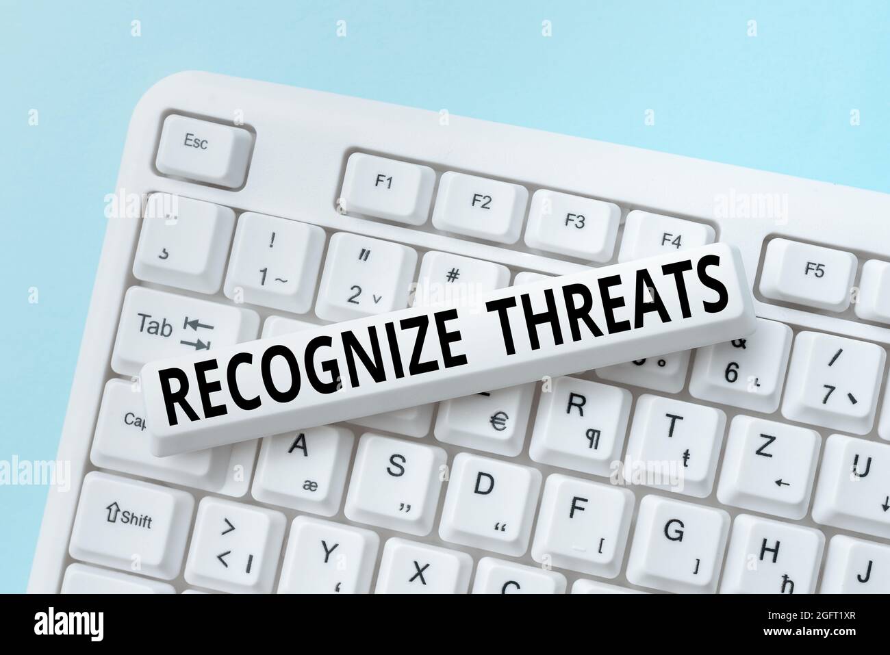 Inspiration showing sign Recognize Threats. Concept meaning potential ...