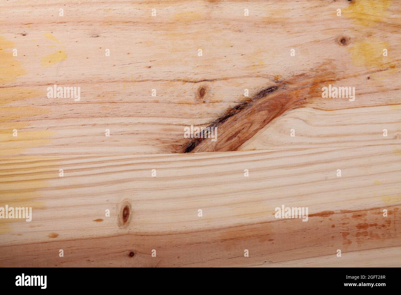 Light wooden background, natural wood plank table Stock Photo - Alamy