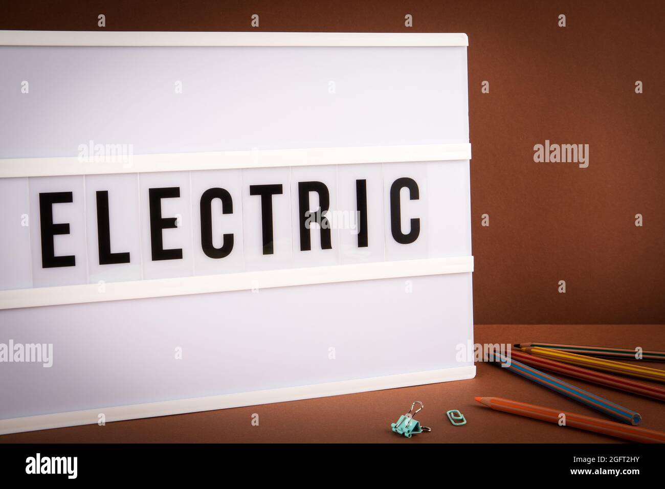 Electric car futuristic banner hi-res stock photography and images - Alamy