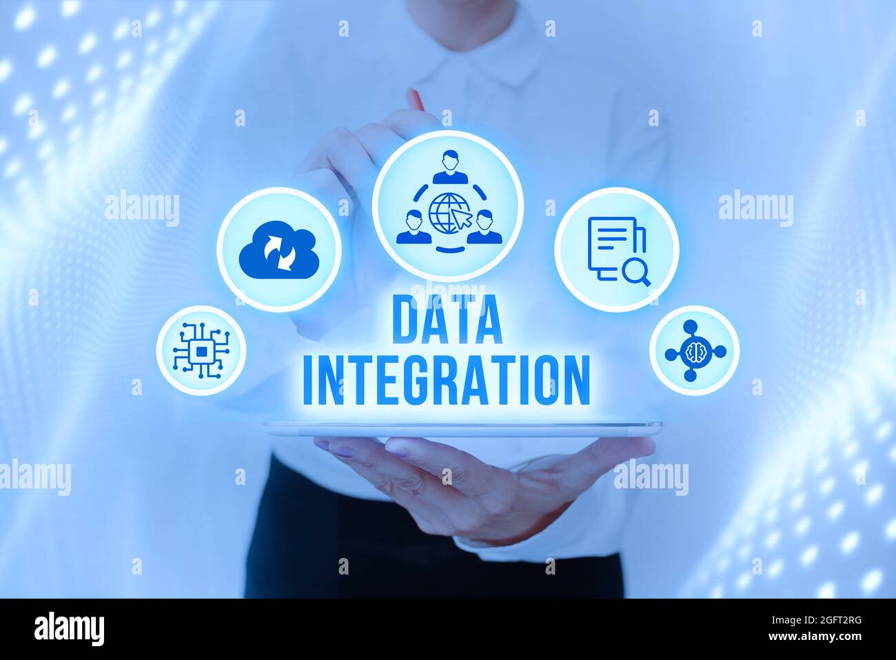 Sign displaying Data Integration. Business concept involves combining ...