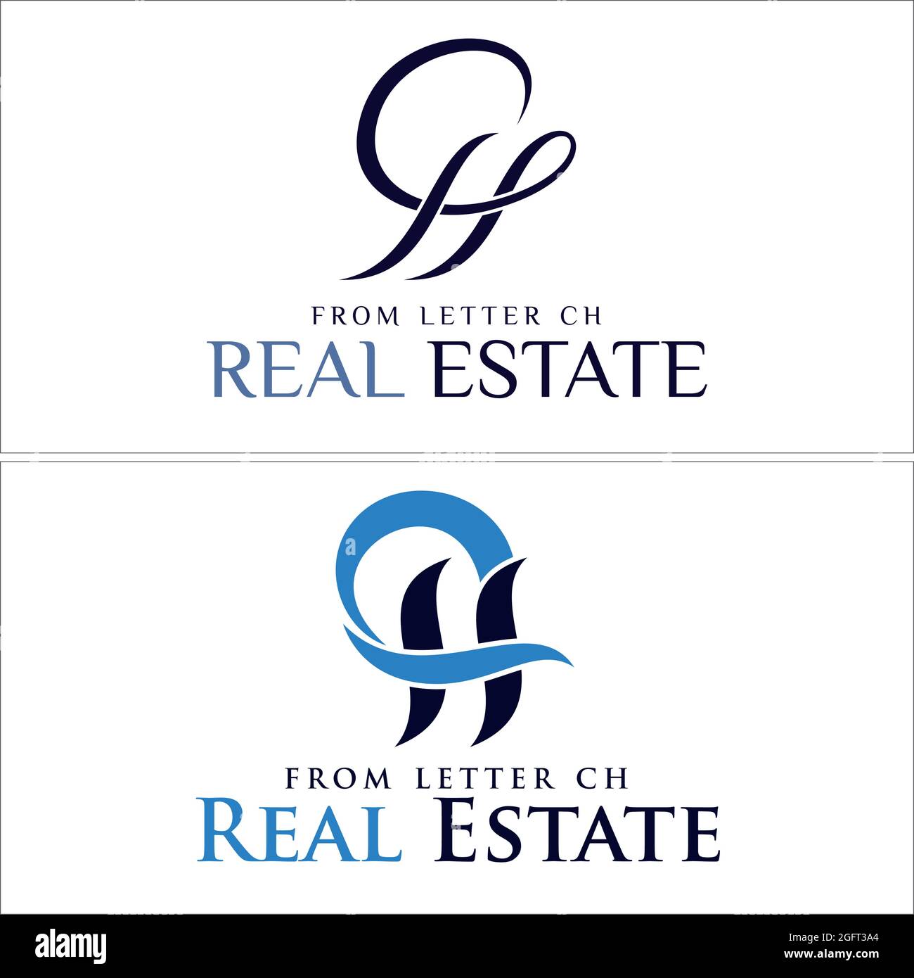 Real estate logo on Stock Vector Images - Alamy