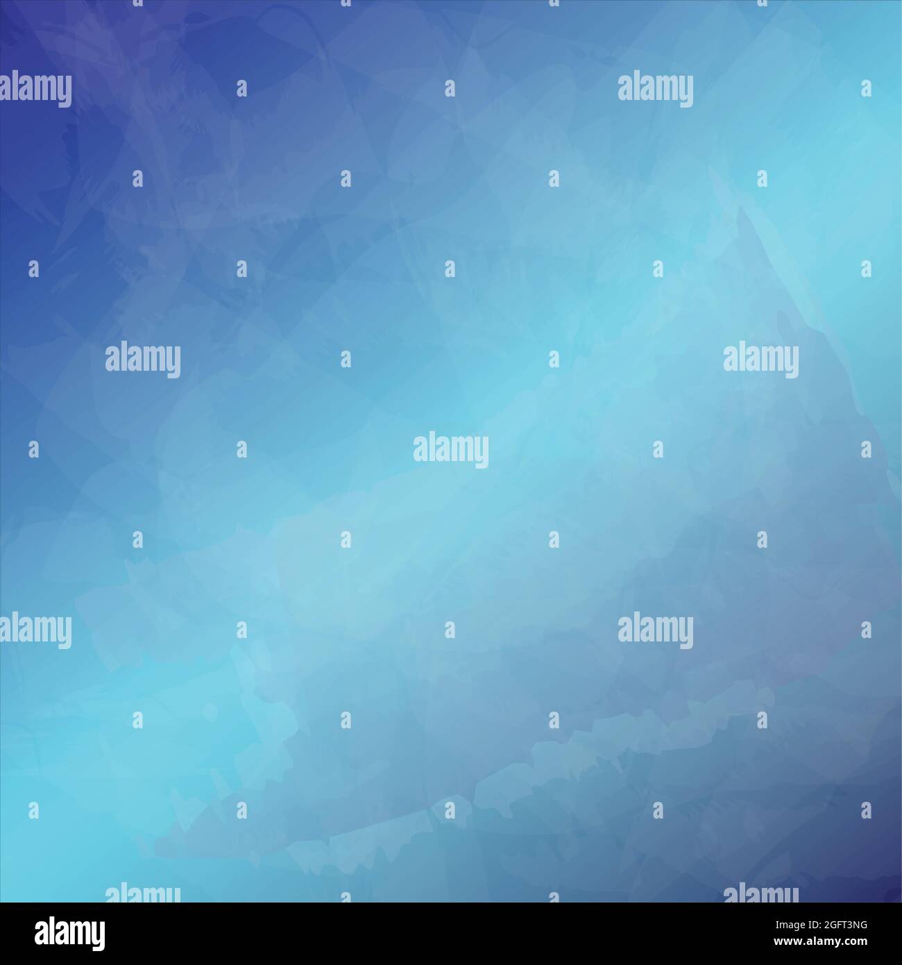 Realistic light blue painted watercolor abstract background - Vector ...