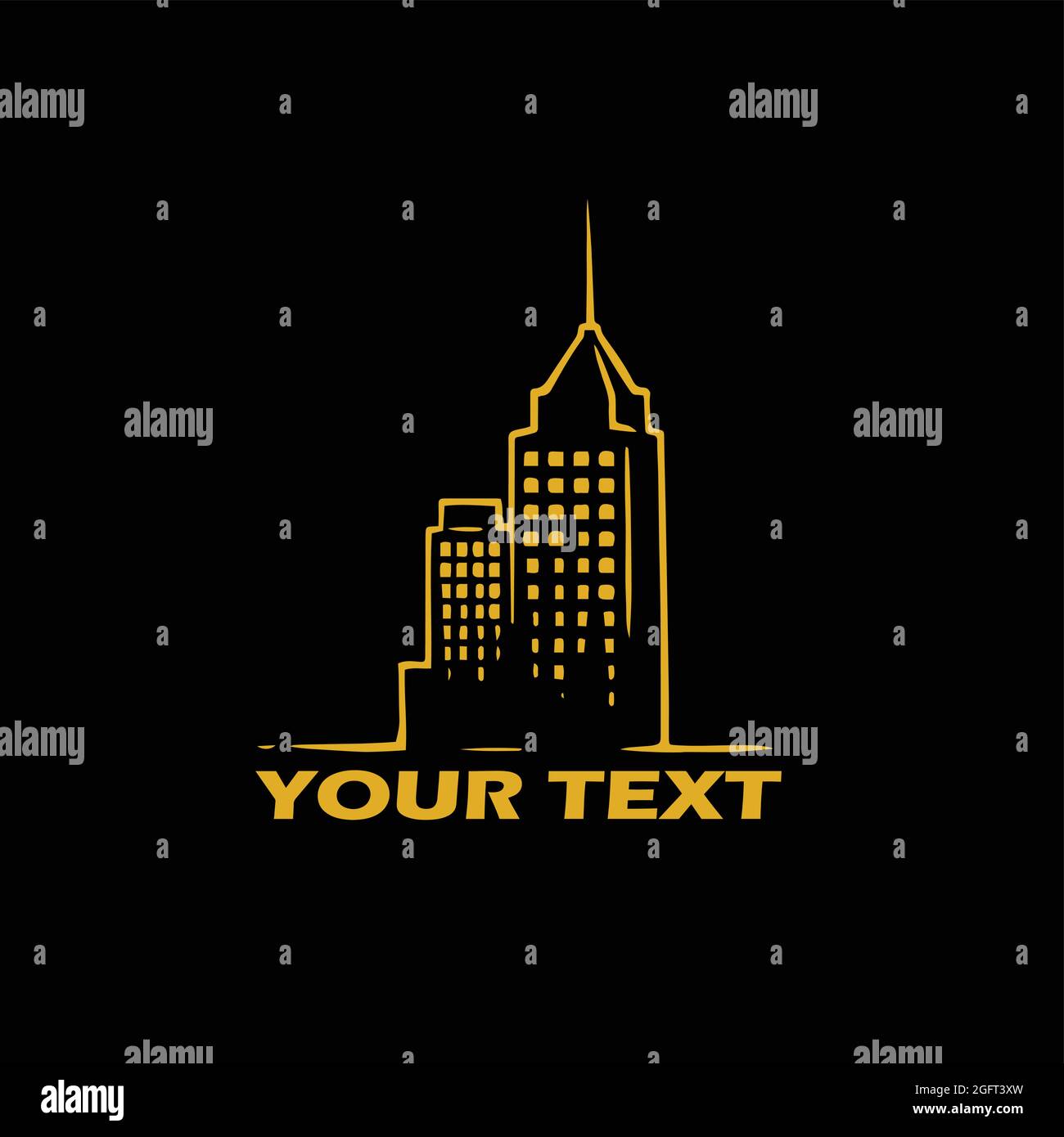 Condominium building sign Stock Vector Images - Alamy