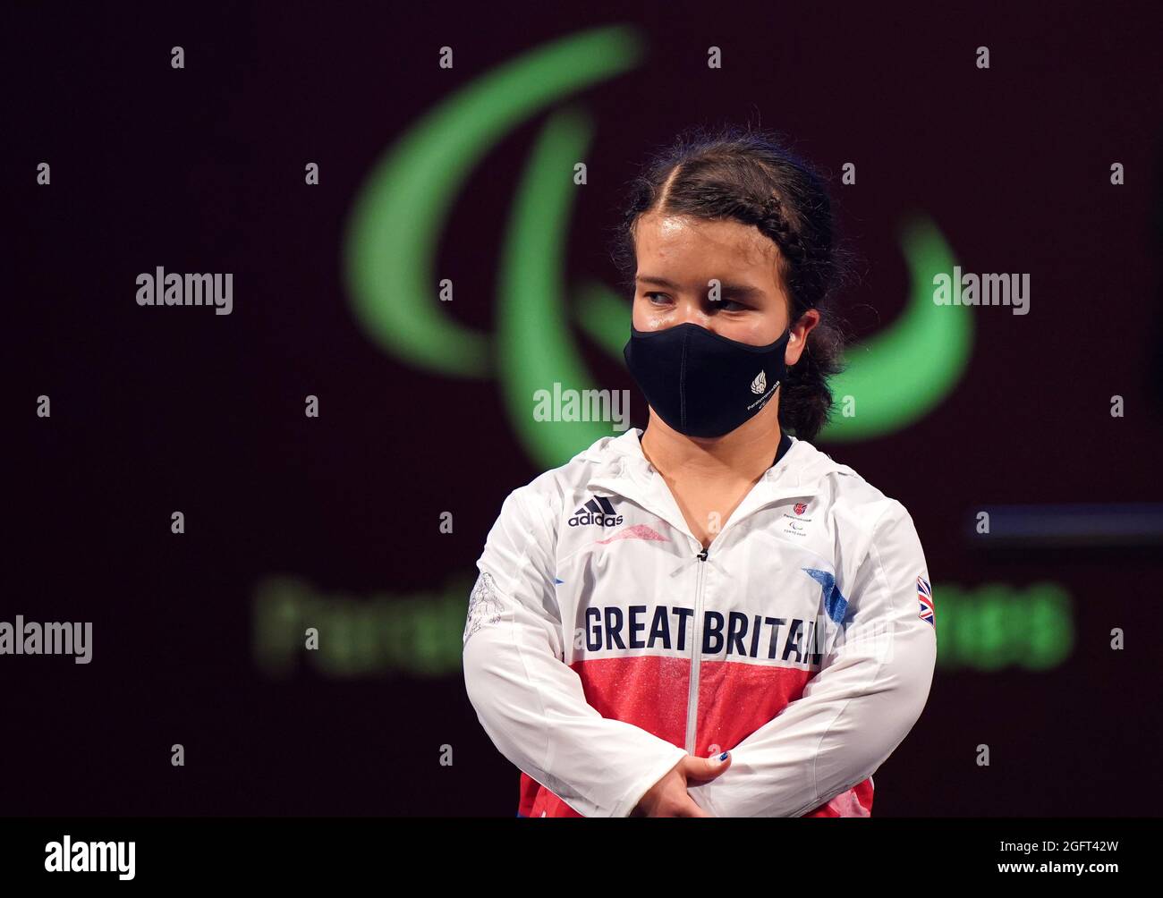 Great Britain's Olivia Broome before the start of the Women's -50 kg ...
