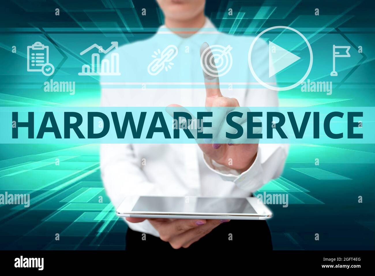 Inspiration showing sign Hardware Service. Business approach act of ...