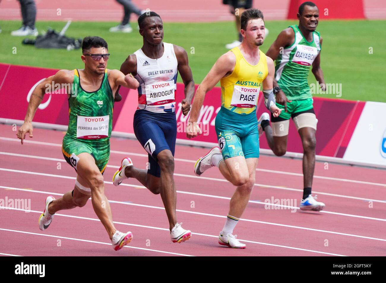 TOKYO, JAPAN - AUGUST 27: Petrucio Ferreira Dos Santos of Brasil, Ola ...
