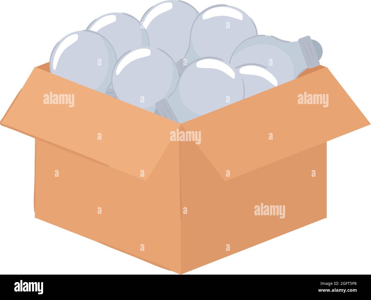 Container bulbs Stock Vector Images - Alamy