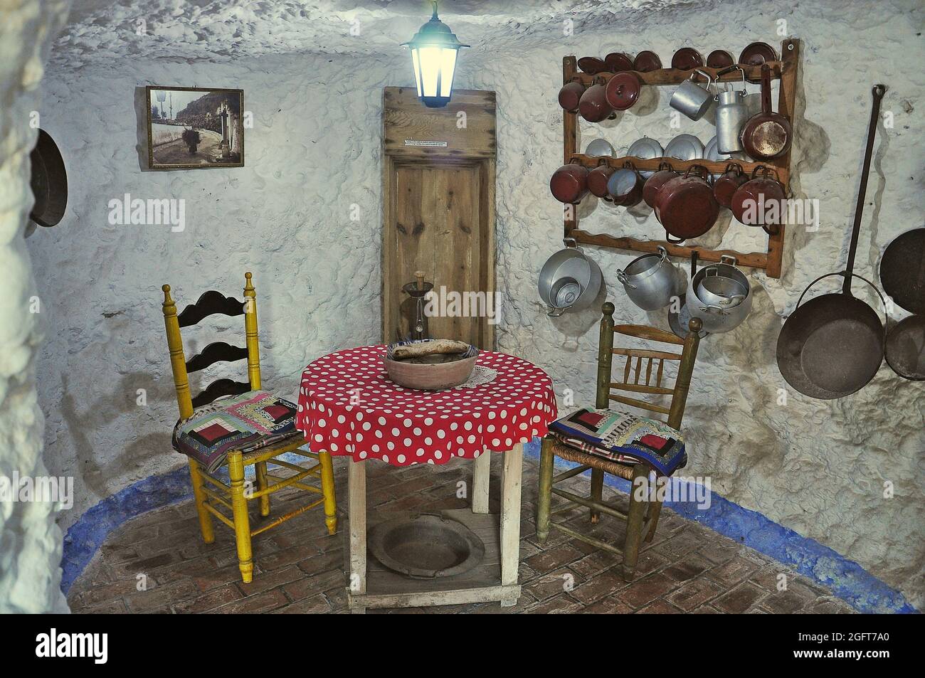 Sacromonte Caves Museum in Granada, Andalusia, Spain Stock Photo - Alamy