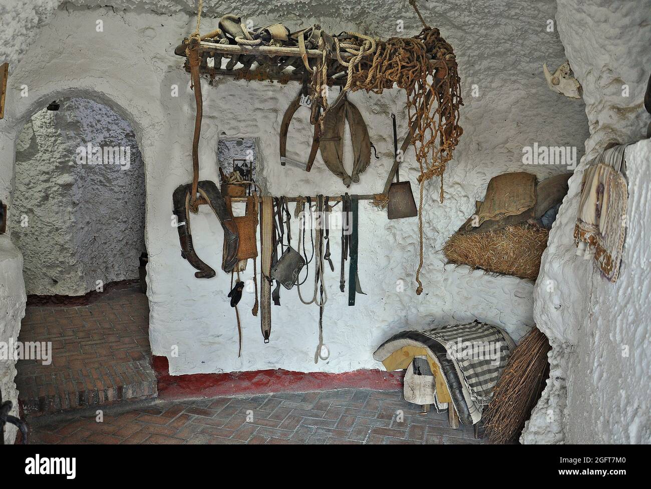 Sacromonte Caves Museum in Granada, Andalusia, Spain Stock Photo - Alamy