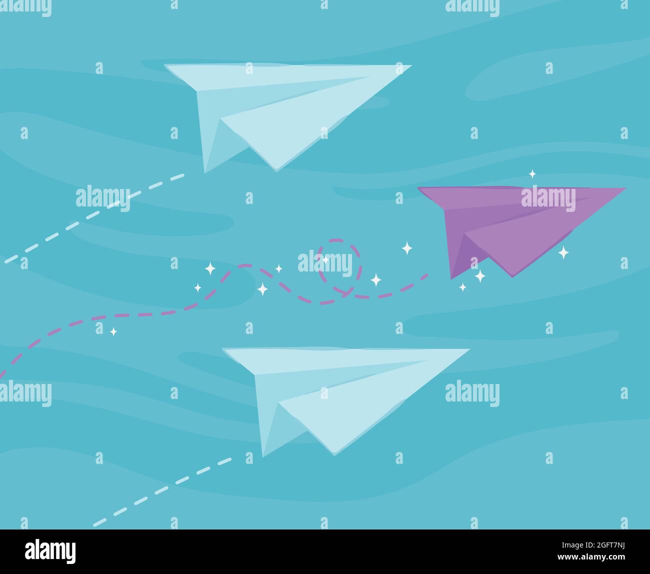 paper airplanes innovation Stock Vector Image & Art - Alamy