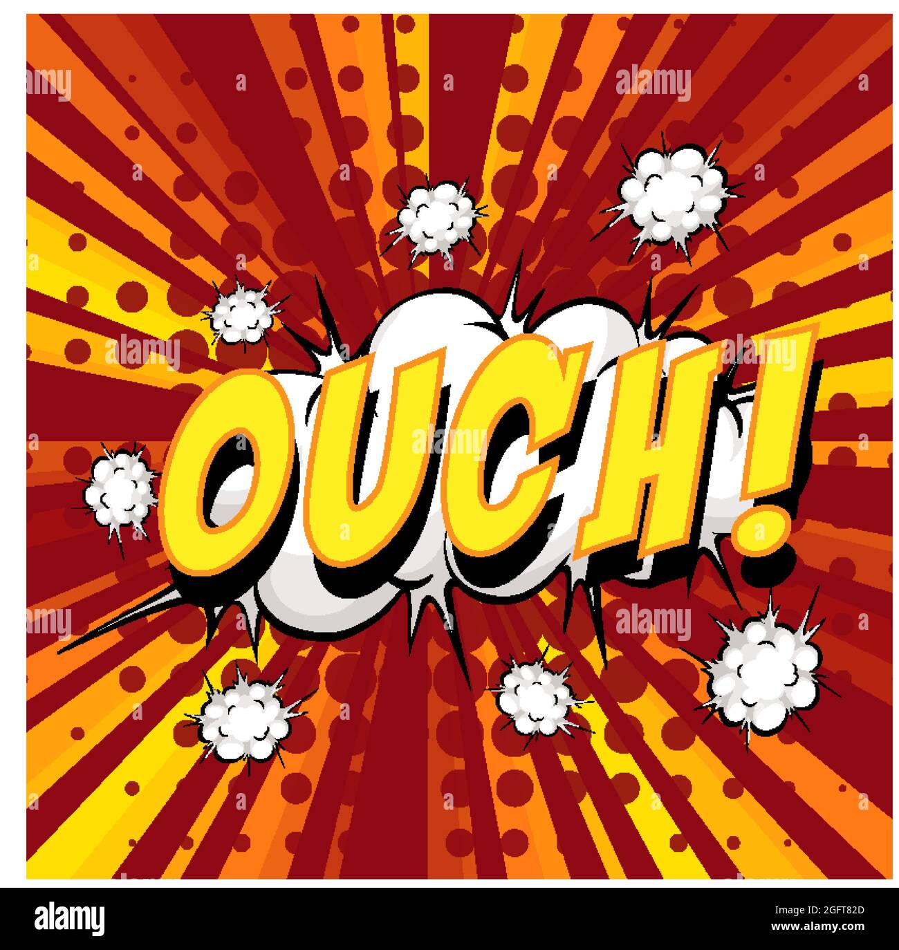 Ouch text hi-res stock photography and images - Alamy