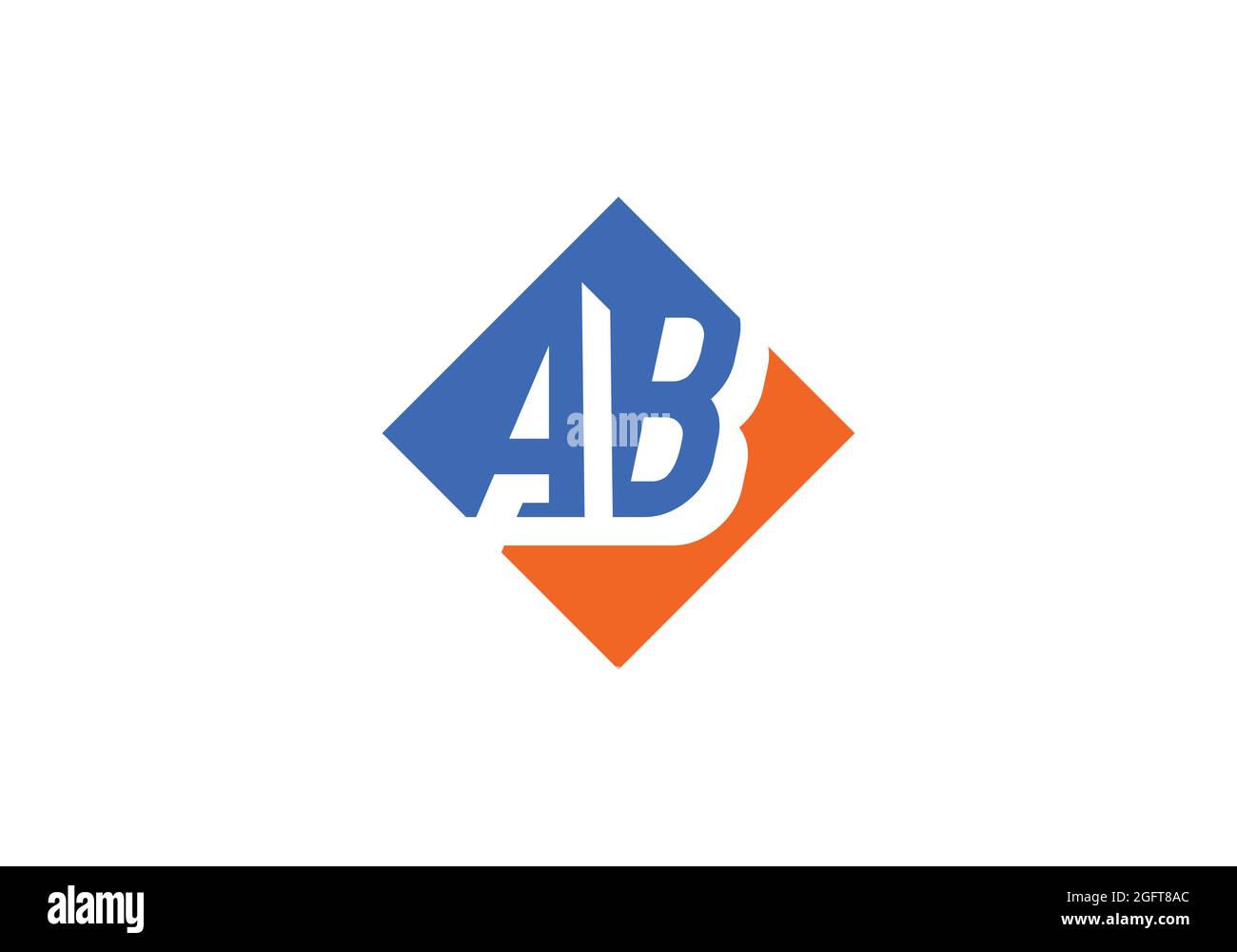AB logo creative modern design vector image Stock Vector Image & Art ...