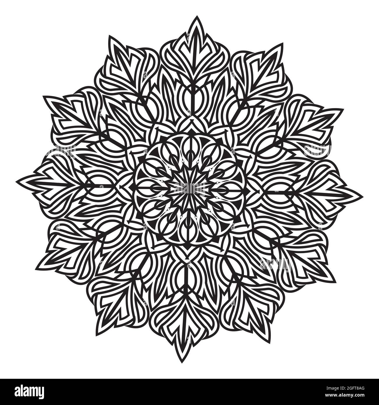 Geometric oriental design Stock Vector Images - Alamy