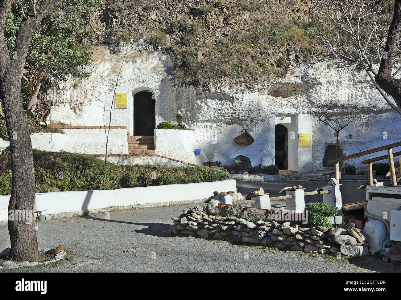 Sacromonte Caves Museum in Granada, Andalusia, Spain Stock Photo - Alamy