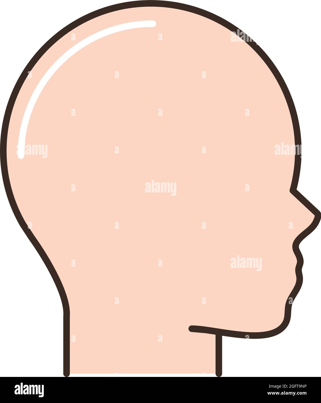 profile man head Stock Vector Image & Art - Alamy