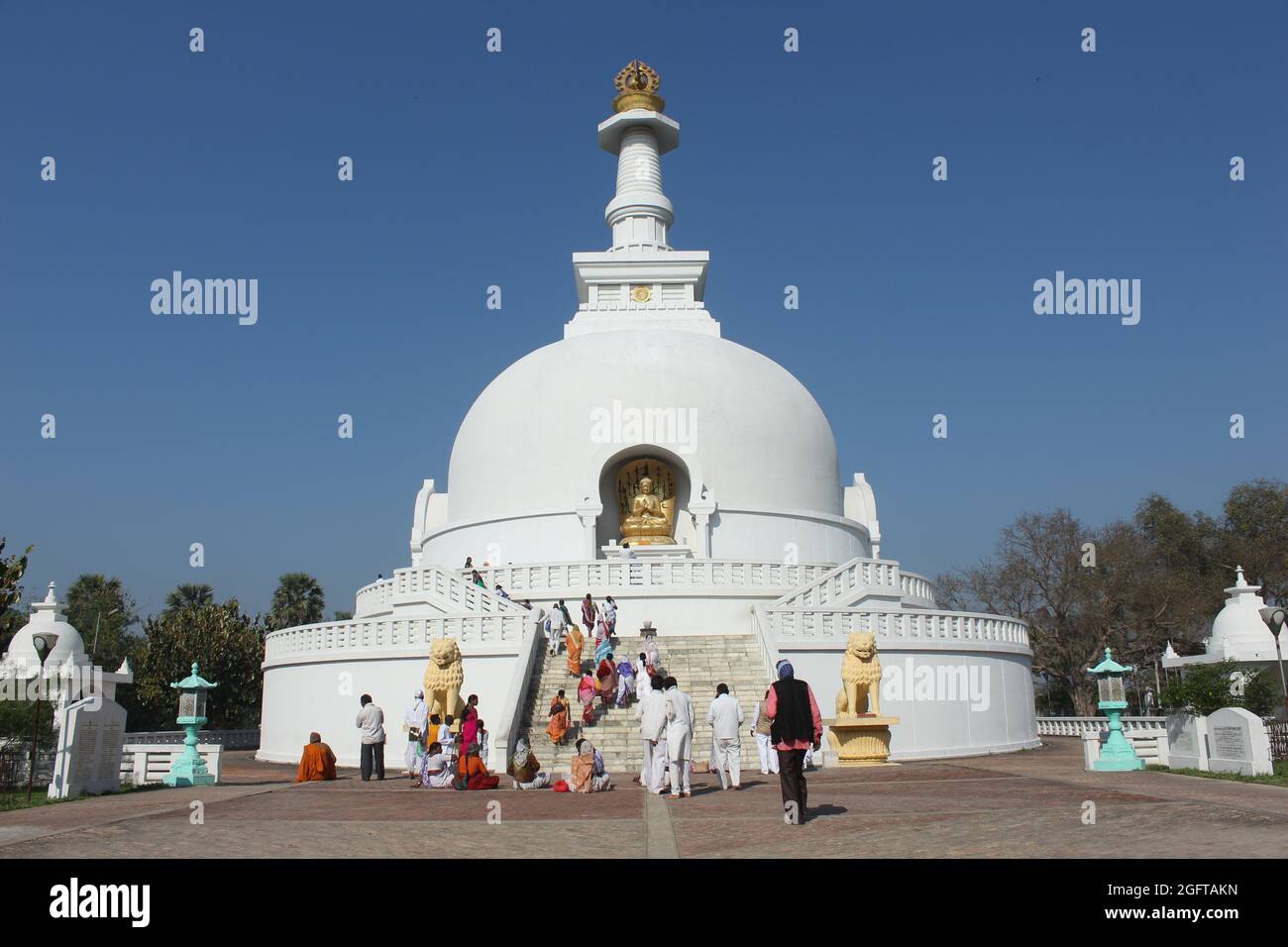 The Buddha Relic Stupa was built by Lichhavis as a mud-stupa in the 5th ...