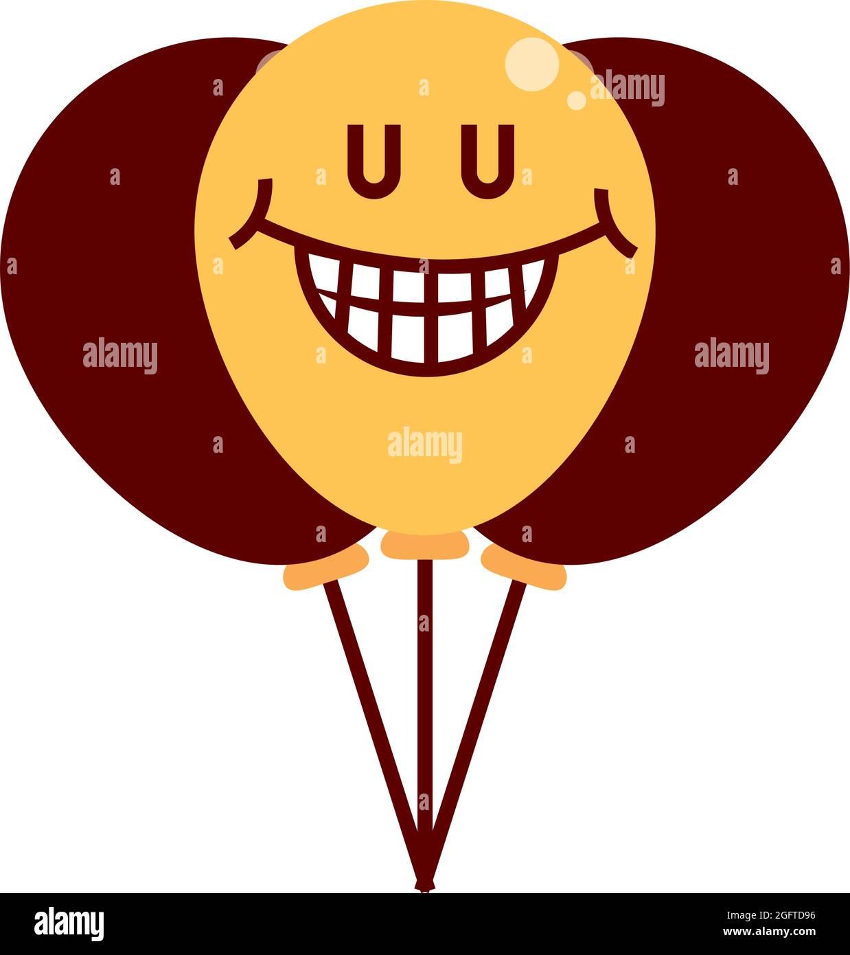 emoji balloons celebration Stock Vector Image & Art - Alamy