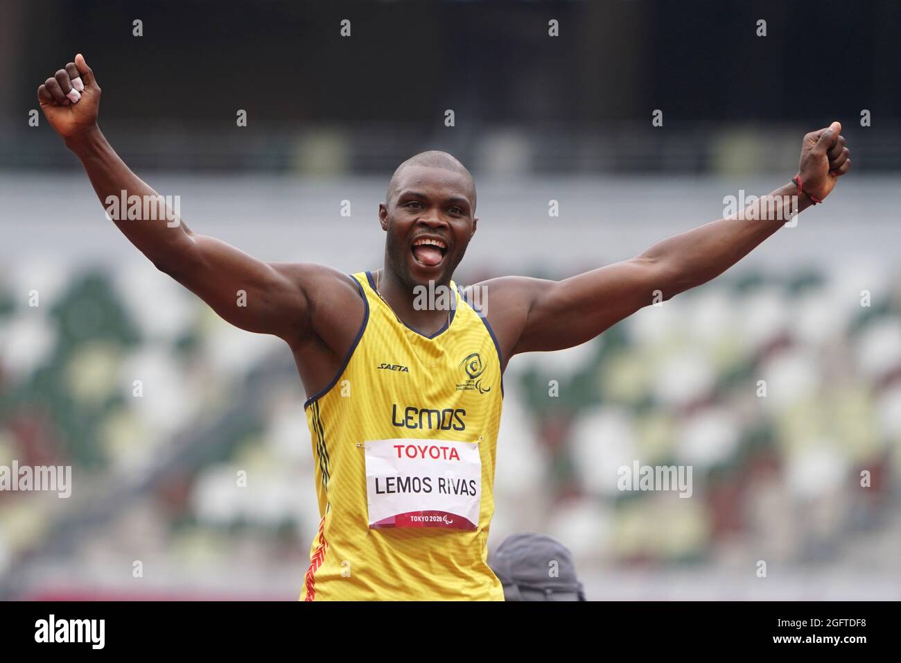 Tokio, Japan. 27th Aug, 2021. Paralympics: Athletics, javelin throw ...