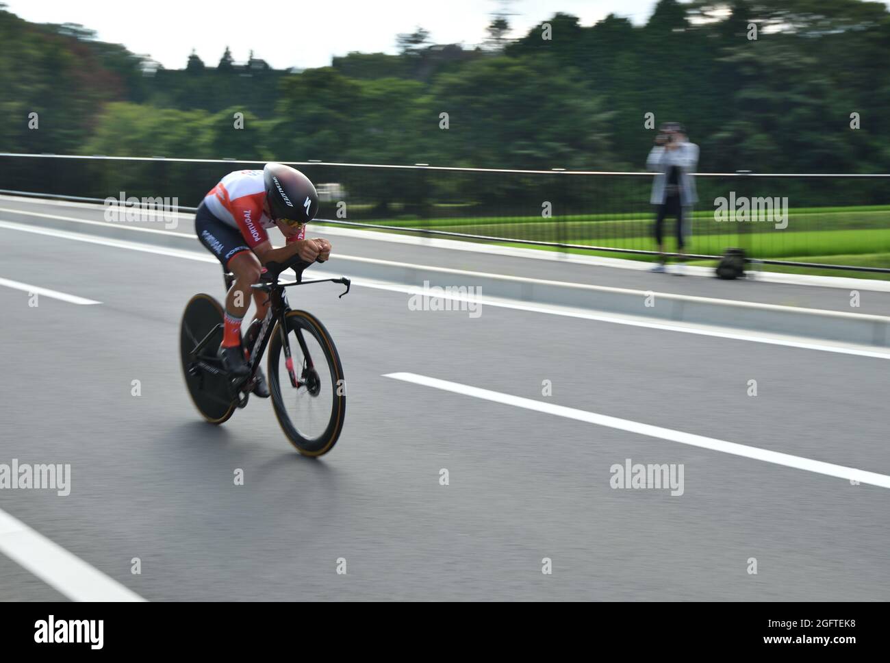 Shizuoka, Japan. 28th July, 2021. Joao Almeida (POR) Cycling : Men's ...