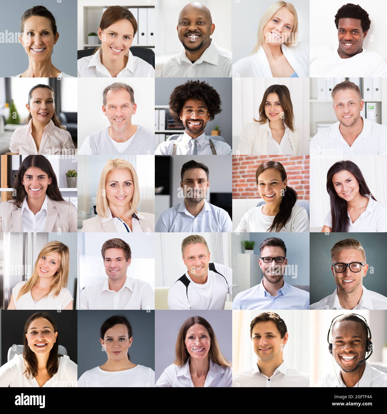 Diverse crowd faces hi-res stock photography and images - Alamy