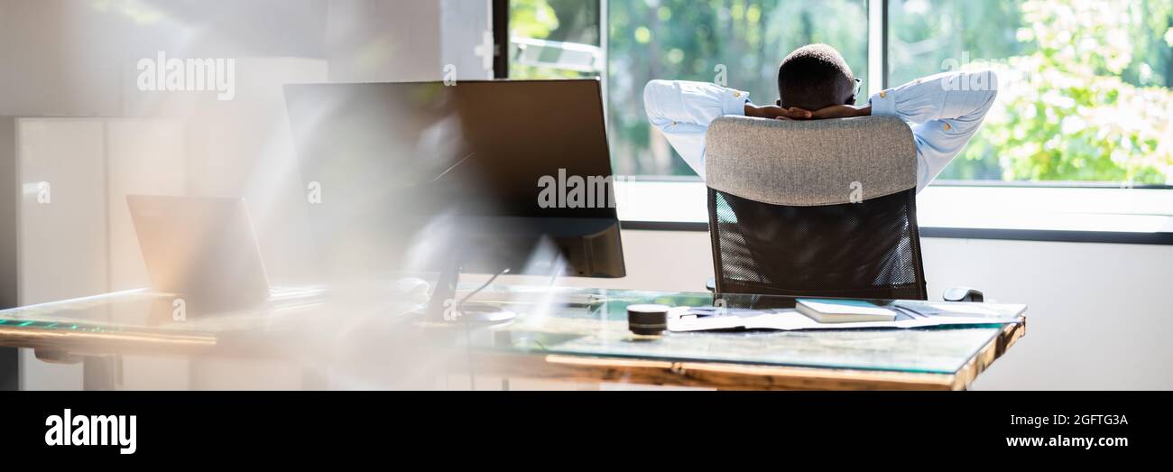 Man breathing fresh air hi-res stock photography and images - Alamy