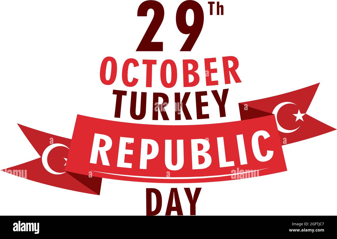 29 october turkey republic day Stock Vector Image & Art - Alamy