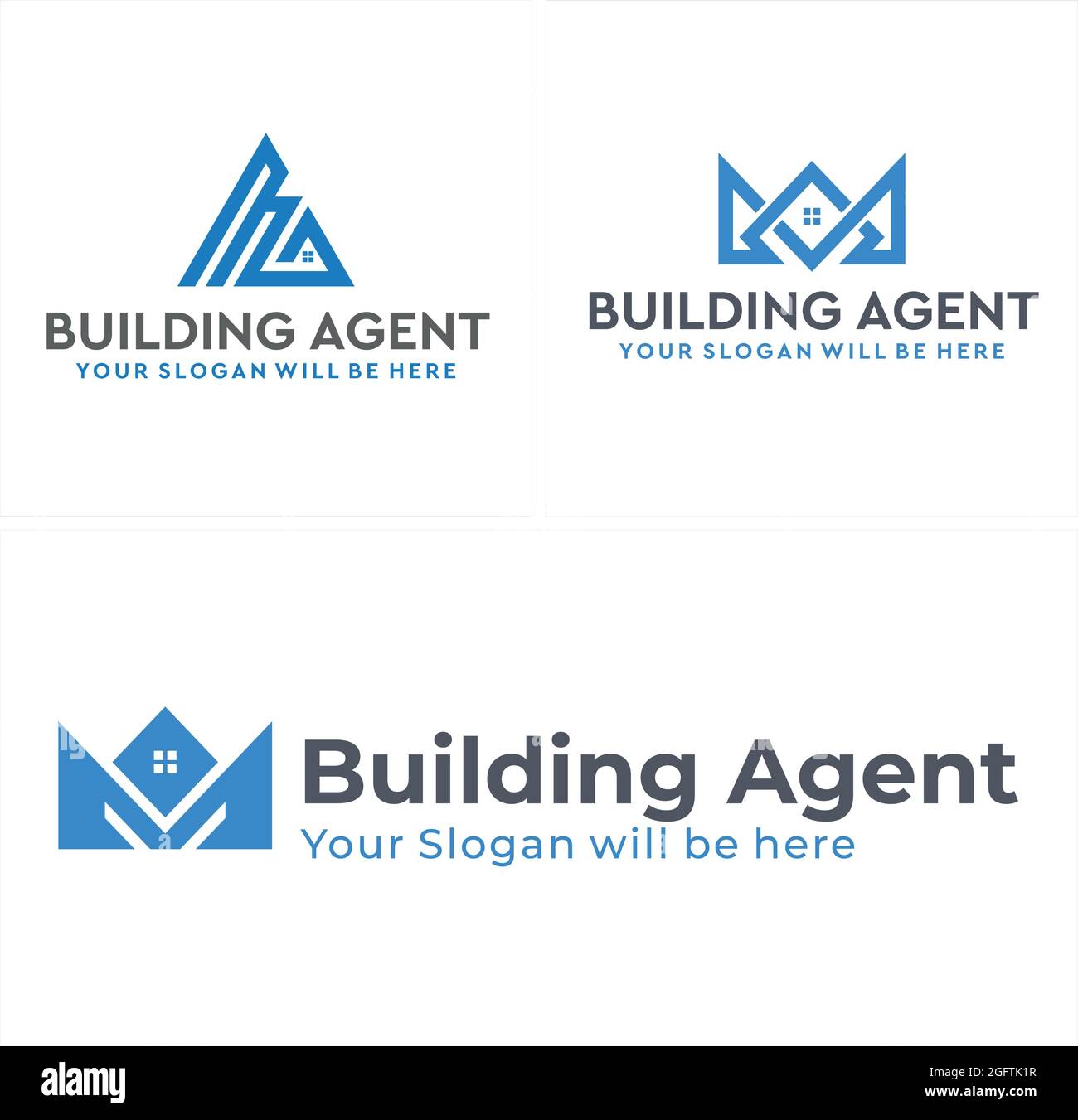 Blue roof home icon logo design vector Stock Vector Image & Art - Alamy