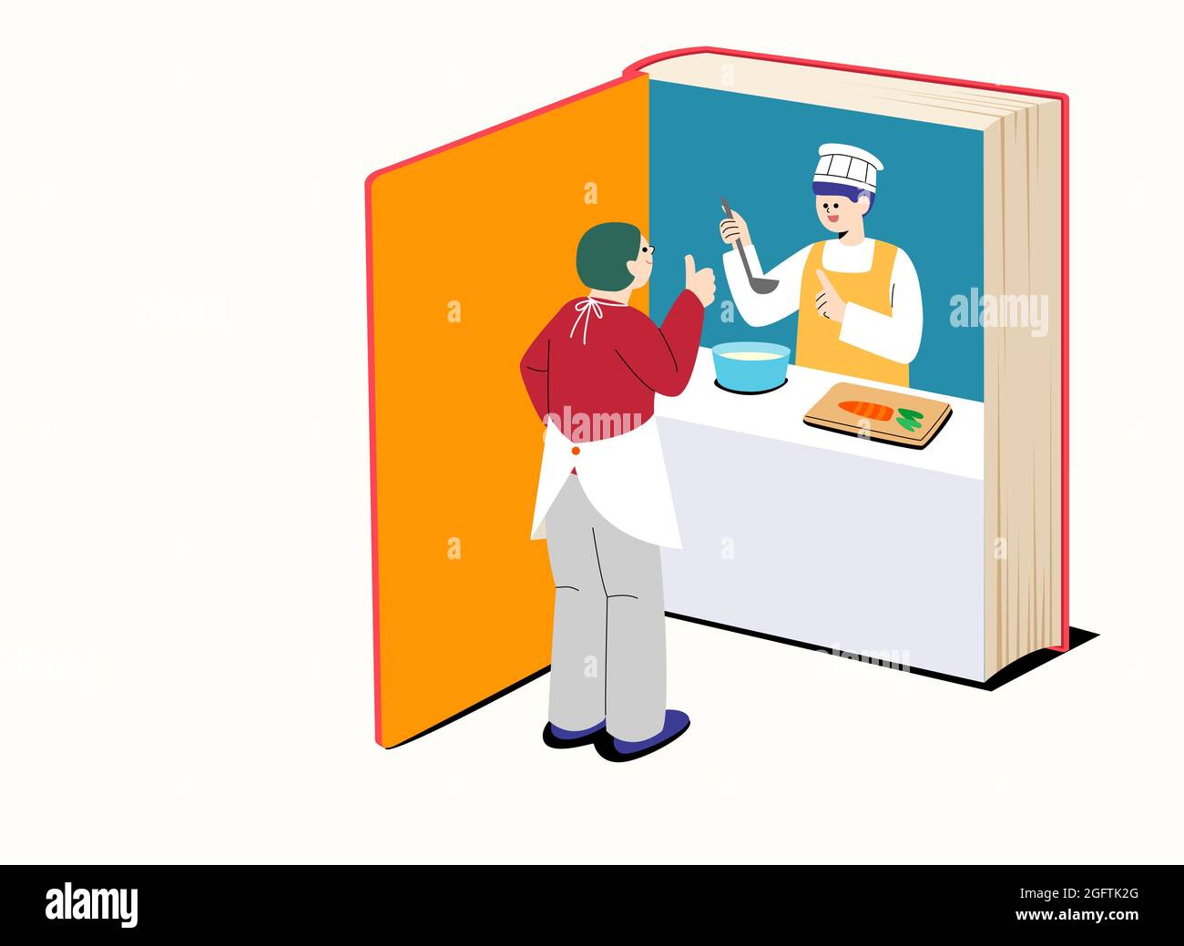 Chef books hi-res stock photography and images - Alamy