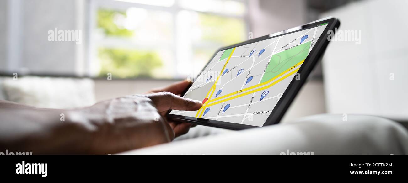 Online location hi-res stock photography and images - Alamy