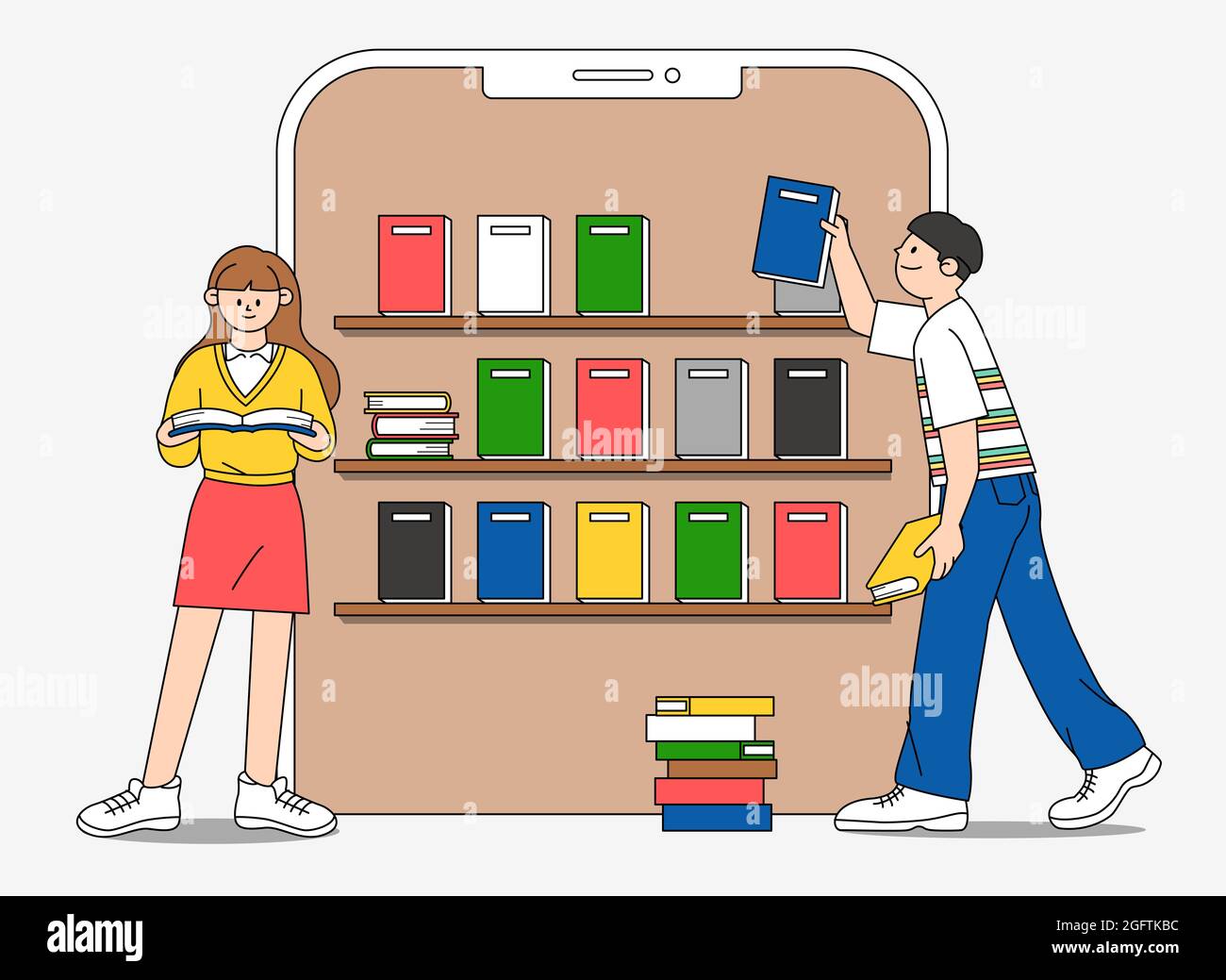 Mobile bookstore Cut Out Stock Images & Pictures - Alamy
