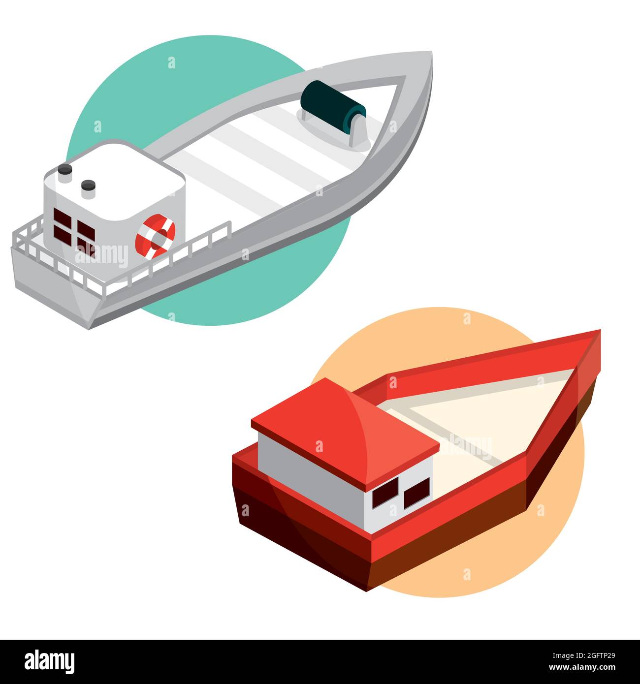 set boat isometric Stock Vector Image & Art - Alamy