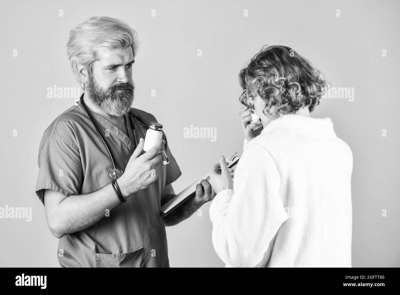 Offering effective cures. Virus infection symptoms. Prescribe tests and ...