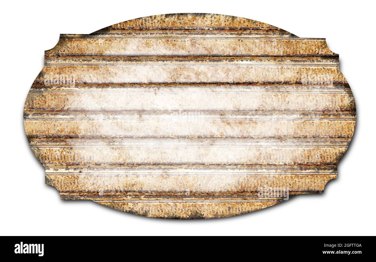 Background, old, rusty metal horizontal sign with peeling paint Rustic ...