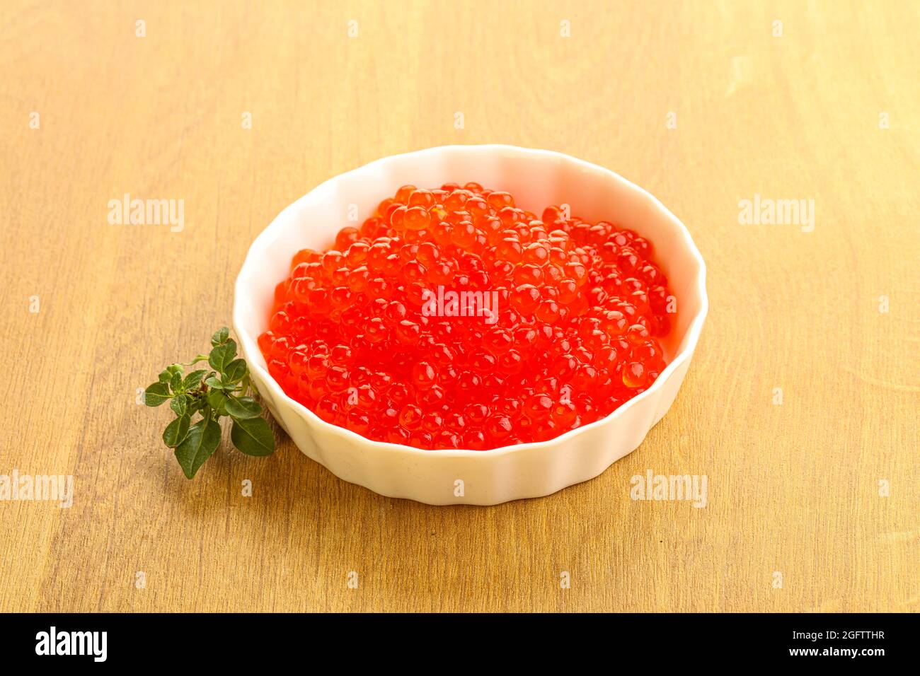 Russian Red caviar in the bowl Stock Photo - Alamy