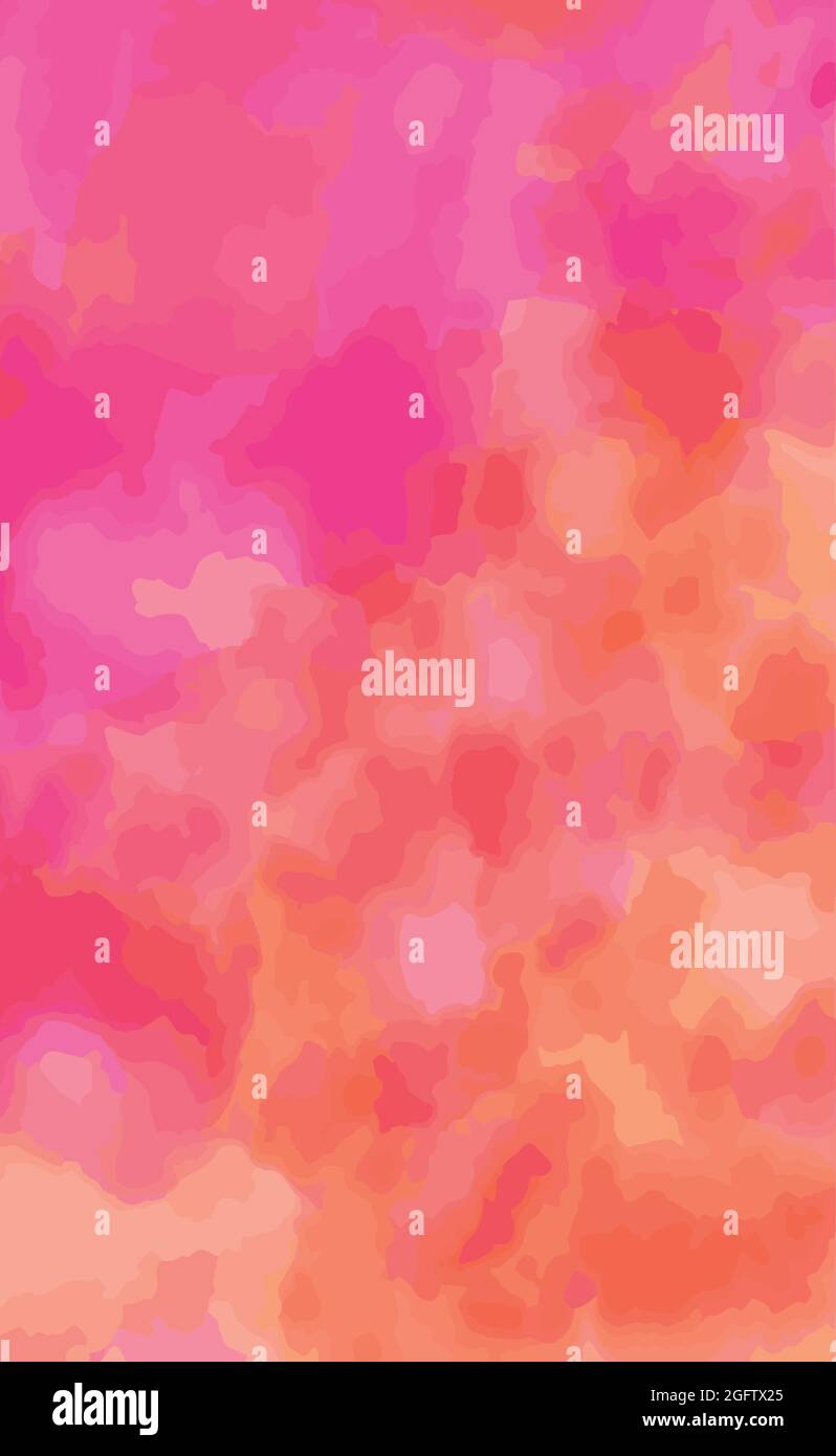 Realistic red painted watercolor abstract background - Vector ...