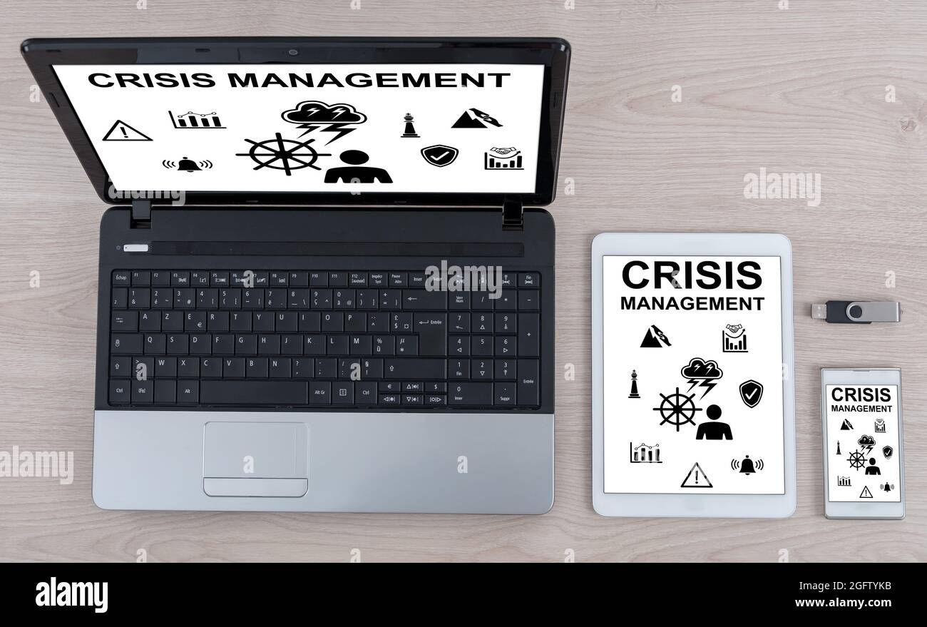 Crisis management concept shown hi-res stock photography and images - Alamy