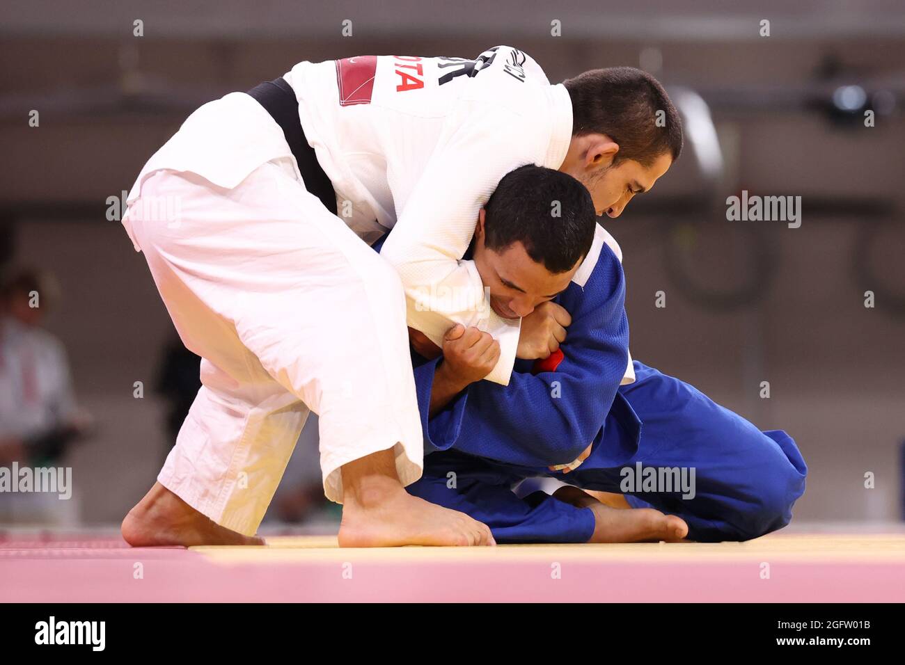 Tokio, Japan. 27th Aug, 2021. Paralympics: Judo, super lightweight 60 ...
