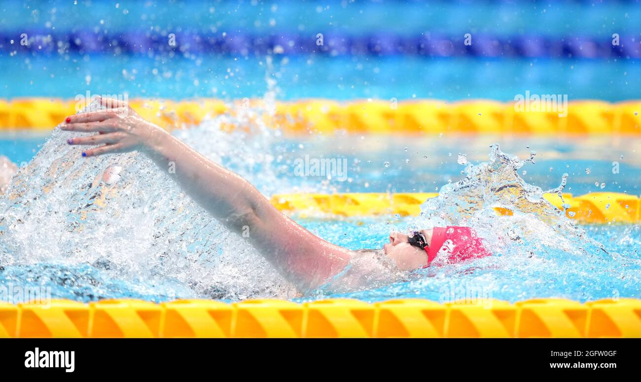 Great Britain's Hannah Russell on her way to winning the Women's 100 ...