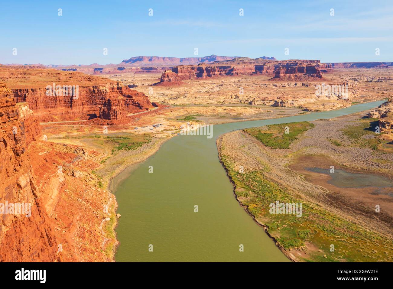 Canyon of the Colorado river in Utah, USA Stock Photo - Alamy