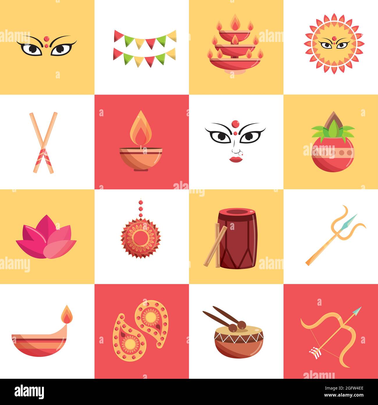 Set banner indian happy Stock Vector Images - Alamy