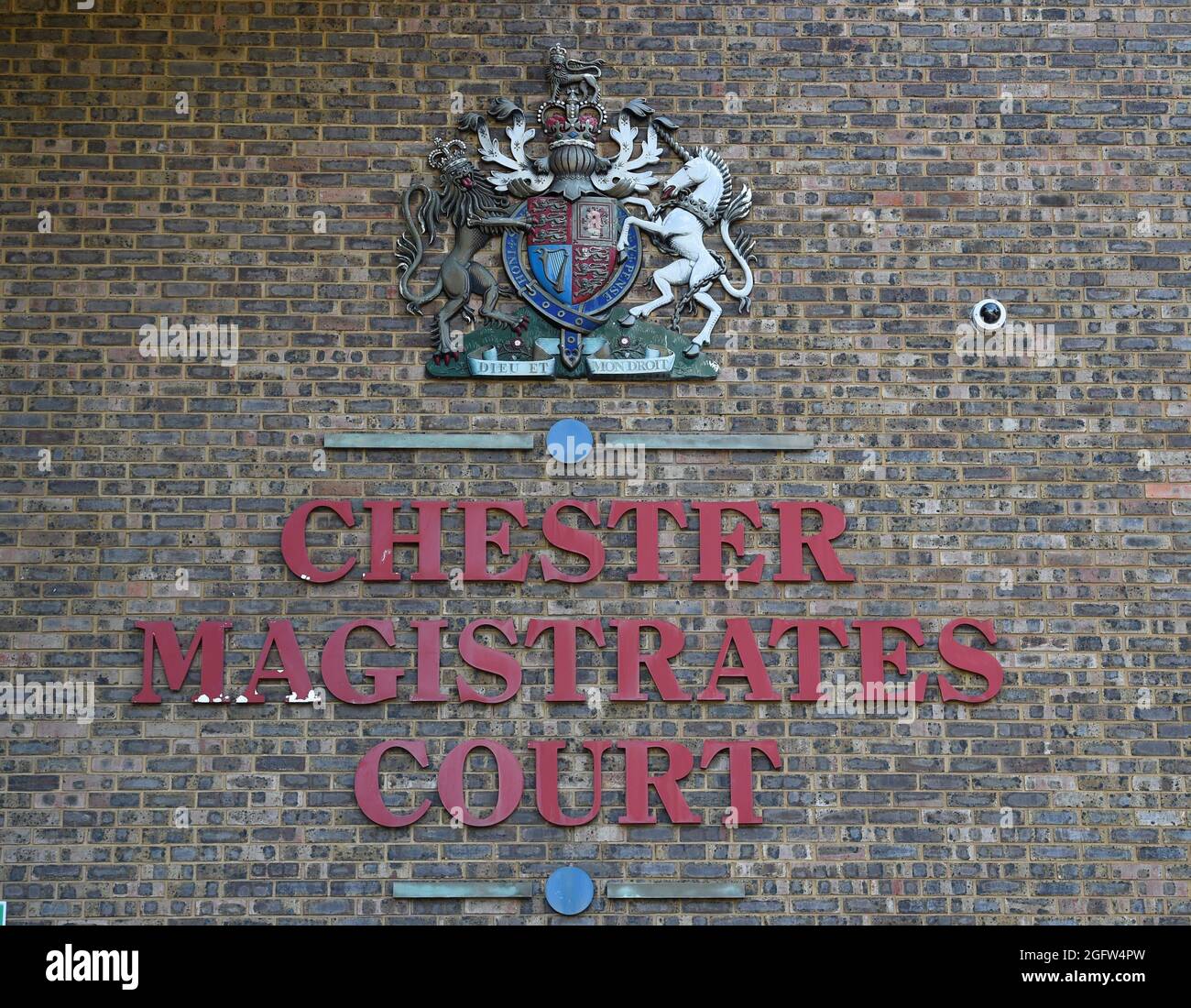 Stock photo of Chester Magistrates Court. Picture date: Friday August ...