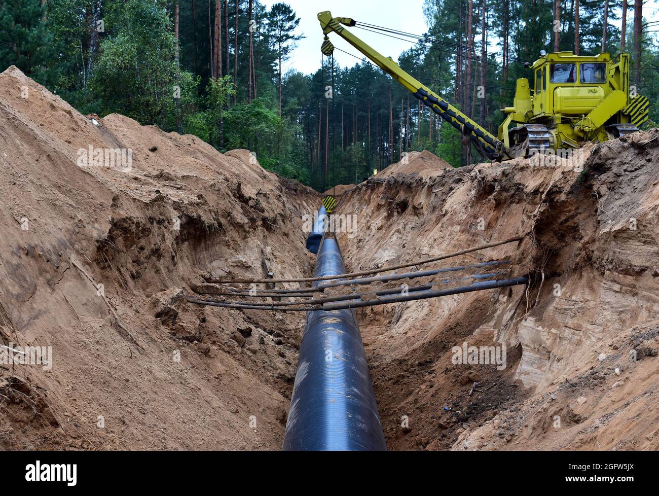 Natural Gas Pipeline Construction Natural Gas Pipeline Construction