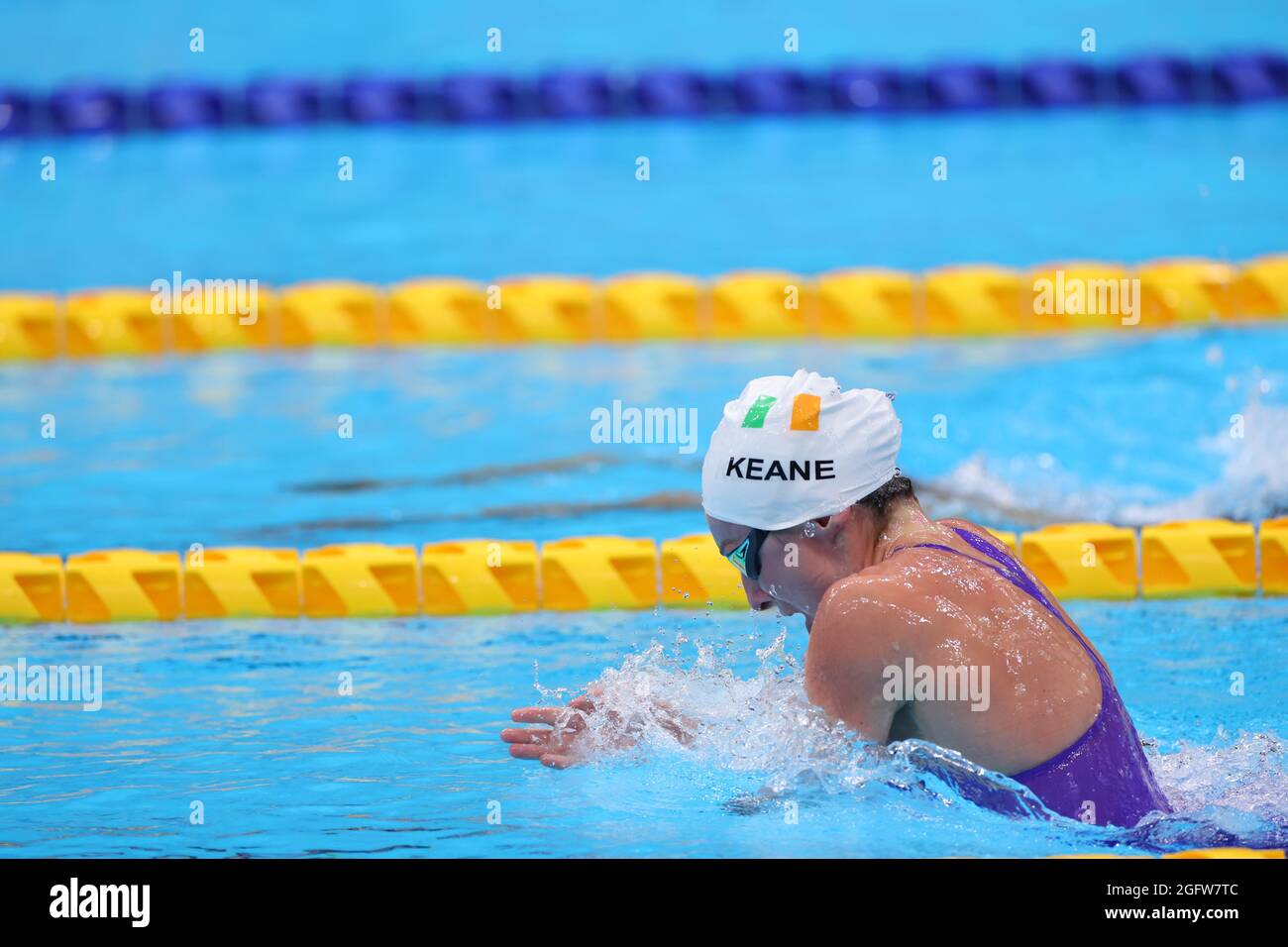 KEANE Ellen (IRI) swims in the Women's 100m Breaststroke - SB8 Final on ...